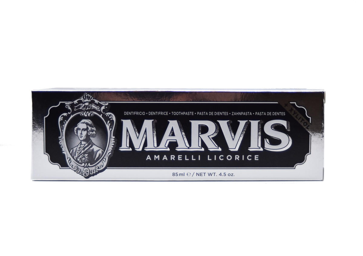 Marvis, AMARELLI LICORICE toothpaste – St James Shaving Emporium